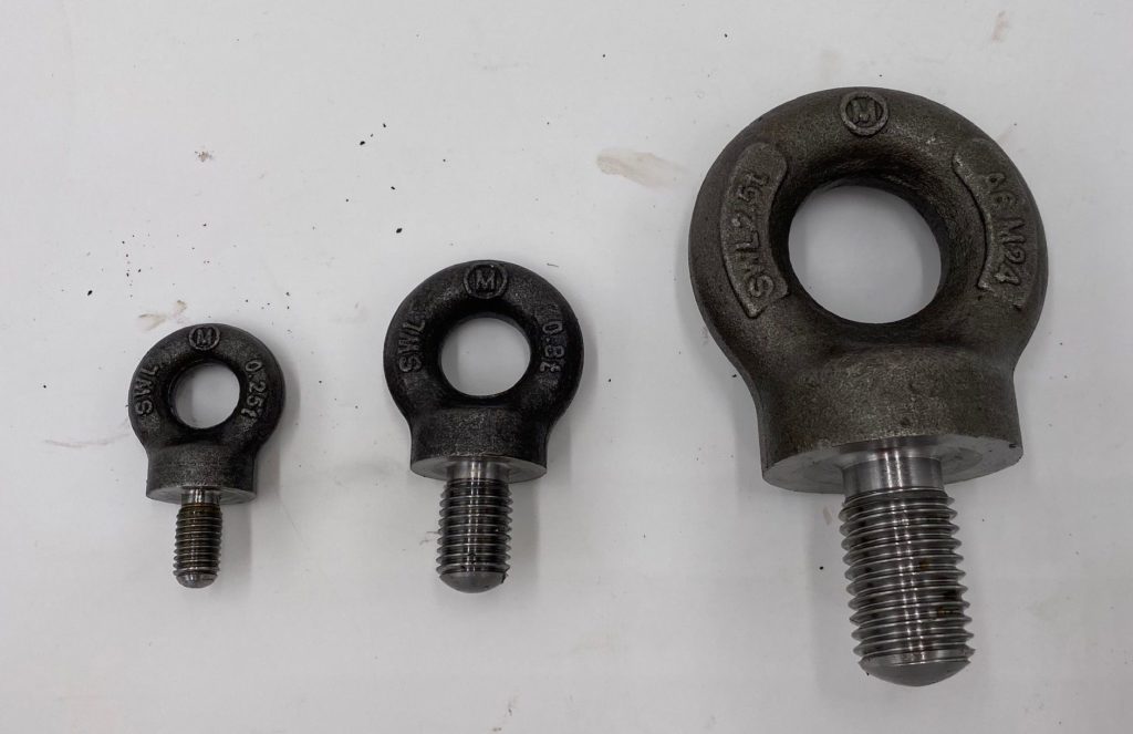 Eyebolt Self Coloured Collared – Bickers Lifting